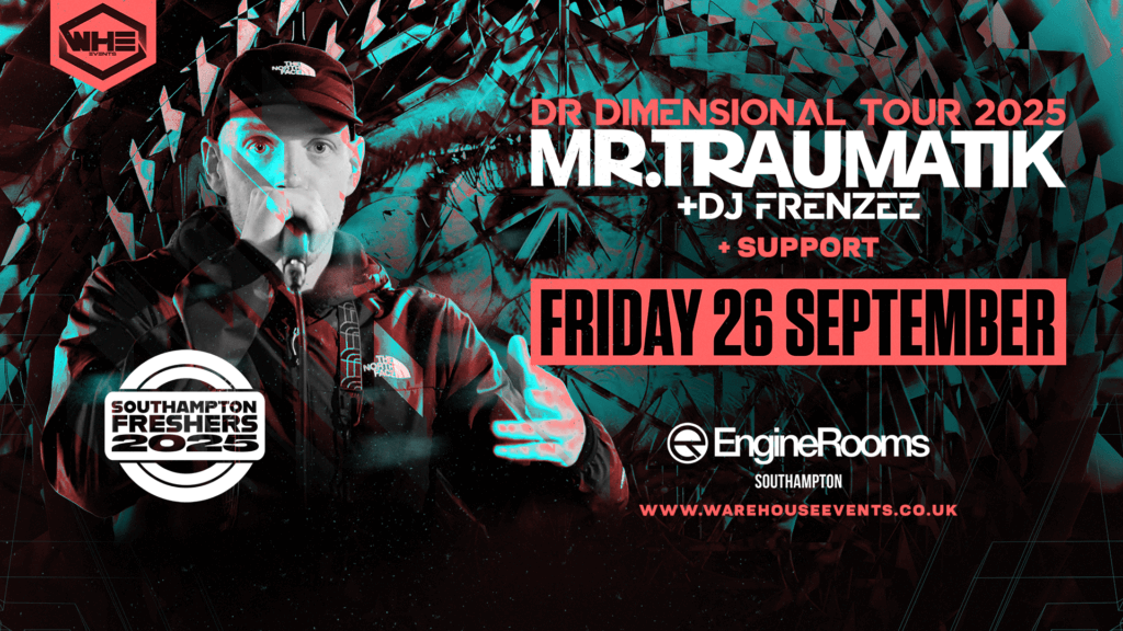 Freshers Southampton | Engine Rooms Southampton